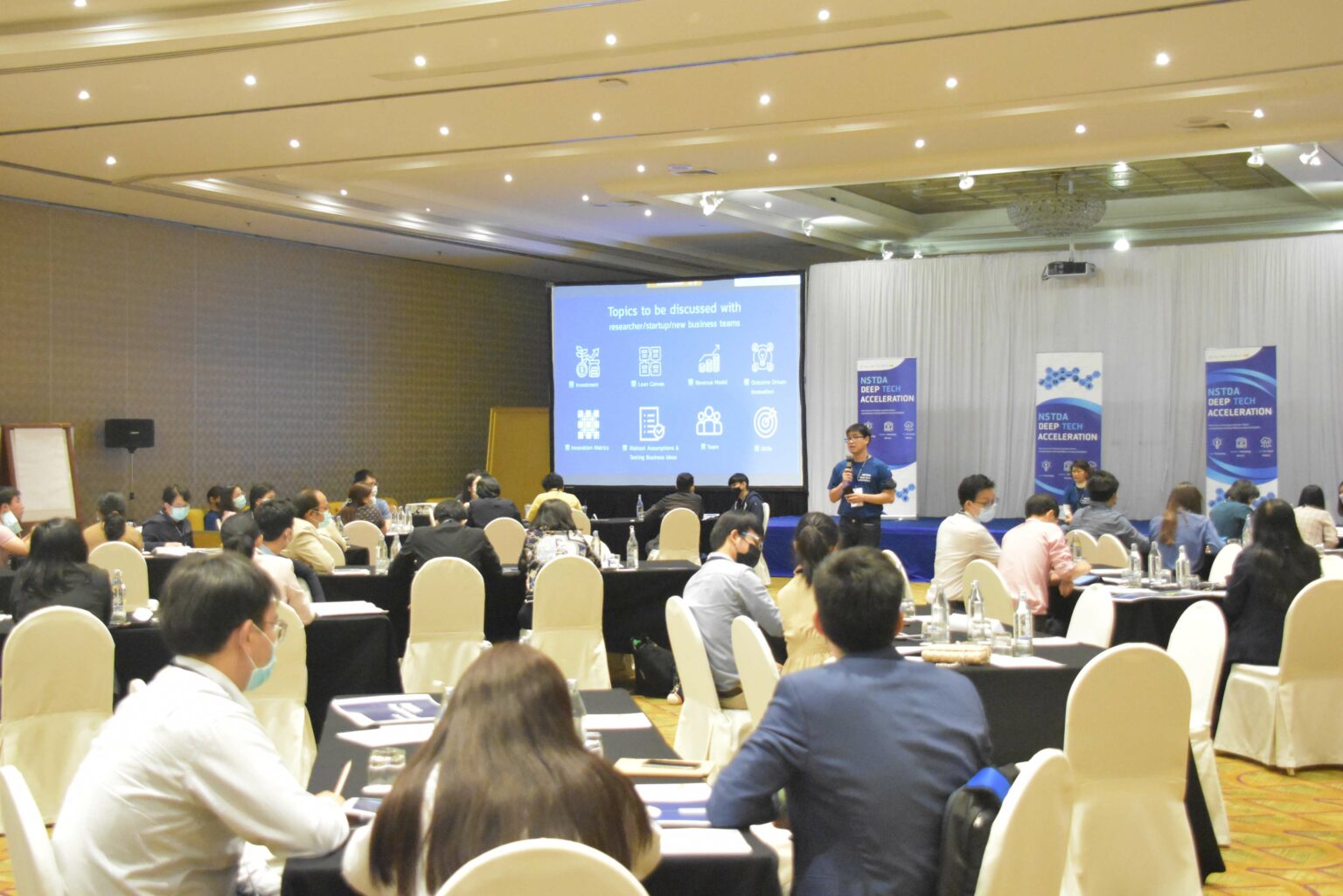 สวทช. จัดเต็ม Bootcamp “NSTDA Deep Tech Acceleration” 4 วัน 3 คืน ต่อยอดธุรกิจนวัตกรรมและ ...