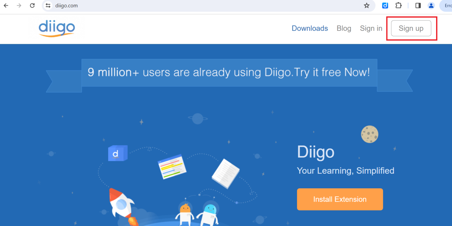 diigo เว็บไซต์จัดการเนื้อหาของเว็บไซต์ที่สนใจ - NSTDA