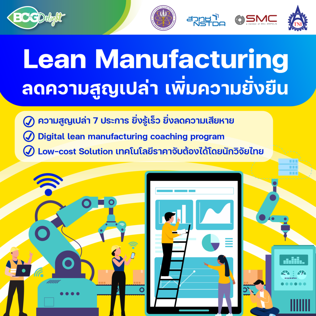 ‘Lean Manufacturing’ ลดความสูญเปล่า เพิ่มความยั่งยืน - NSTDA