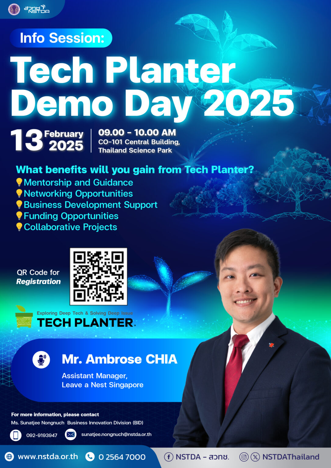 Info Session : Tech Planter Demo Day 2025 - NSTDA