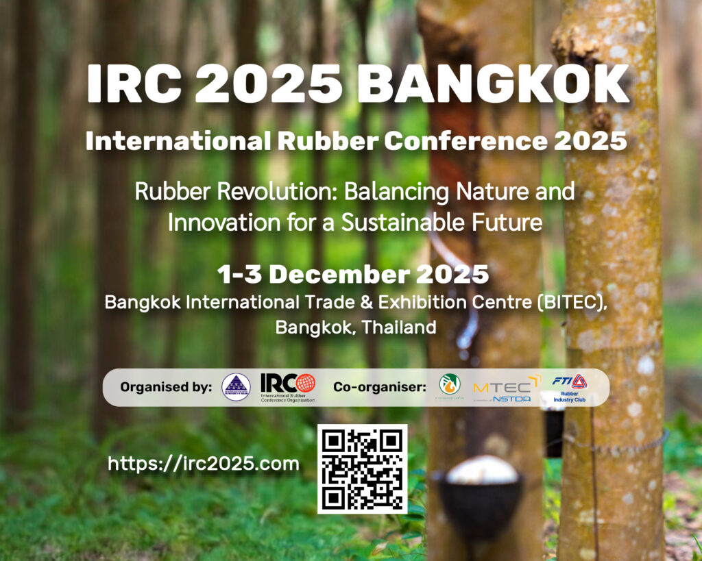 IRC2025 BANGKOK การประชุมระดับนานาชาติว่าด้วยยางพารา - NSTDA