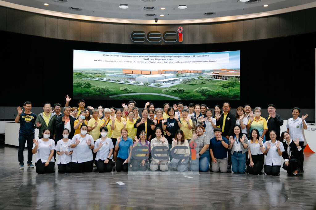 สวทช.-EECi ยกระดับสมุนไพร ด้วยฟ้าทะลายโจรคุณภาพสูง พันธุ์ ‘ราชบุรี BT-1’ พร้อมชูเทคโนโลยีเกษตร ...