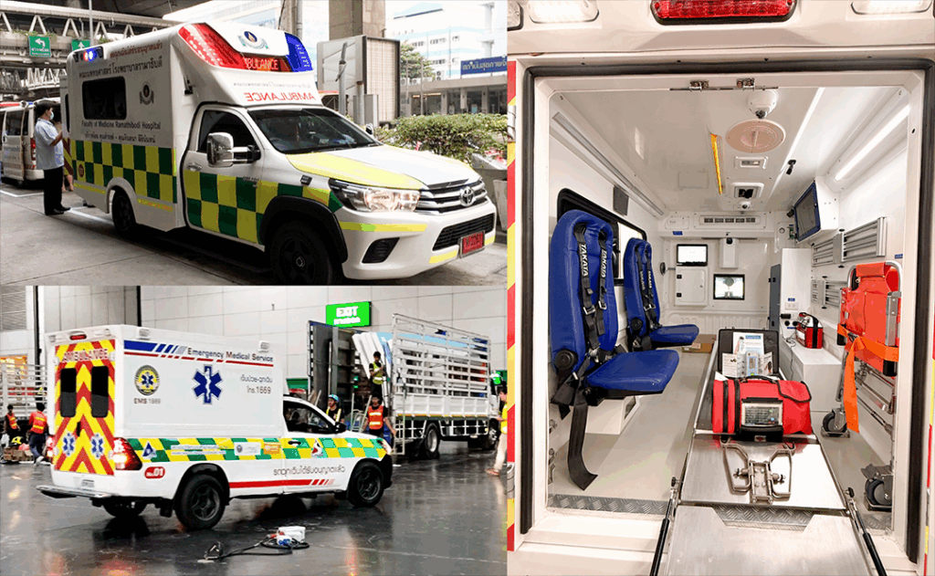 สวทช. พัฒนา ‘Digital EMS’ ต้นแบบรถพยาบาลโครงสร้างแข็งแรง พร้อมระบบ ...