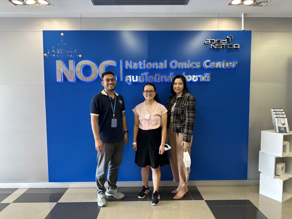 ดร.วณิลดาเข้าเยี่ยมชมศูนย์โอมิกส์แห่งชาติ - National Omics Center
