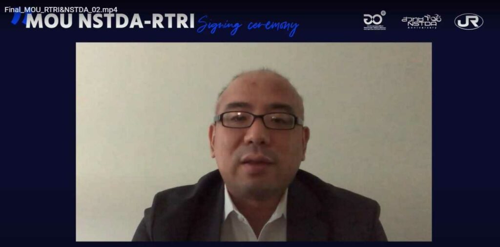 NSTDA partners with Railway Technical Research Institute (RTRI) Japan ...