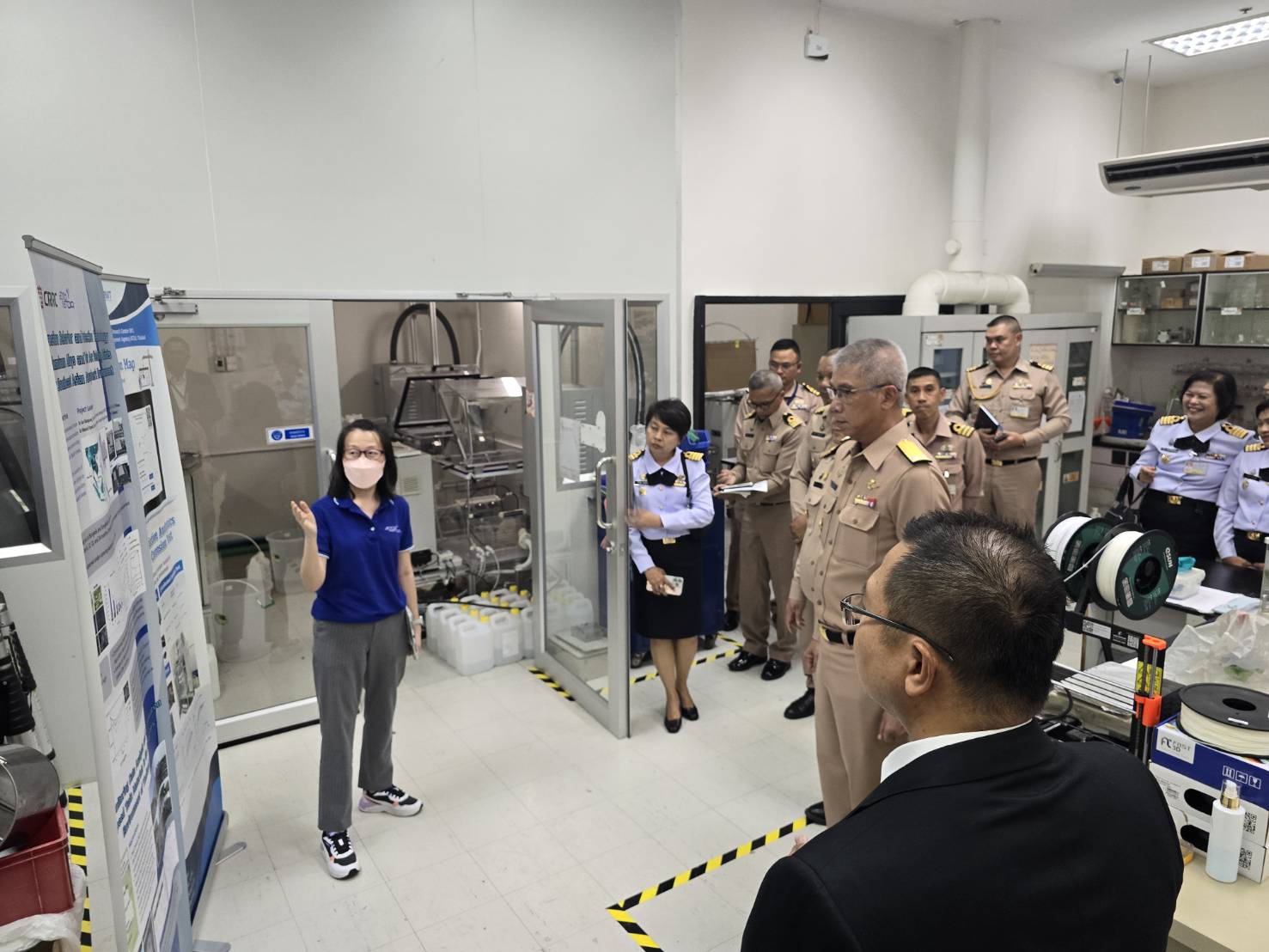 กรมวิทยาศาสตร์ทหารเรือ เยี่ยมชมห้องปฎิบัตการ RMT – Rail and Modern ...