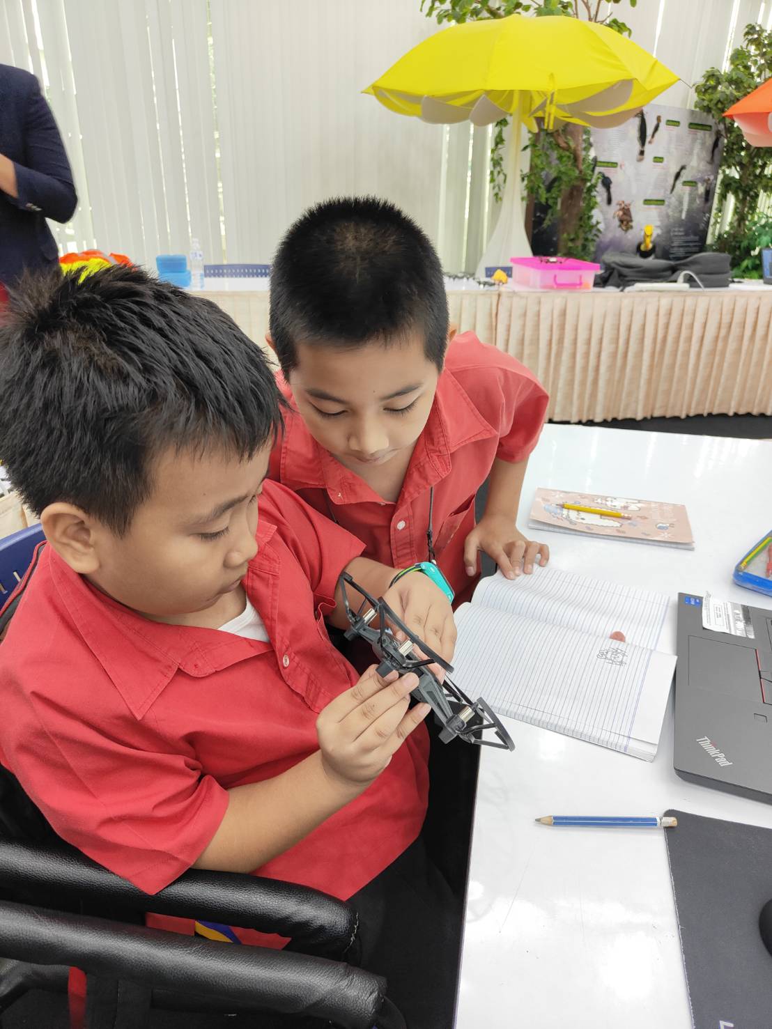 66-ค่ายหนึ่งวัน อบรม “Coding with Drones” สำหรับนักเรียนประถมศึกษา ...