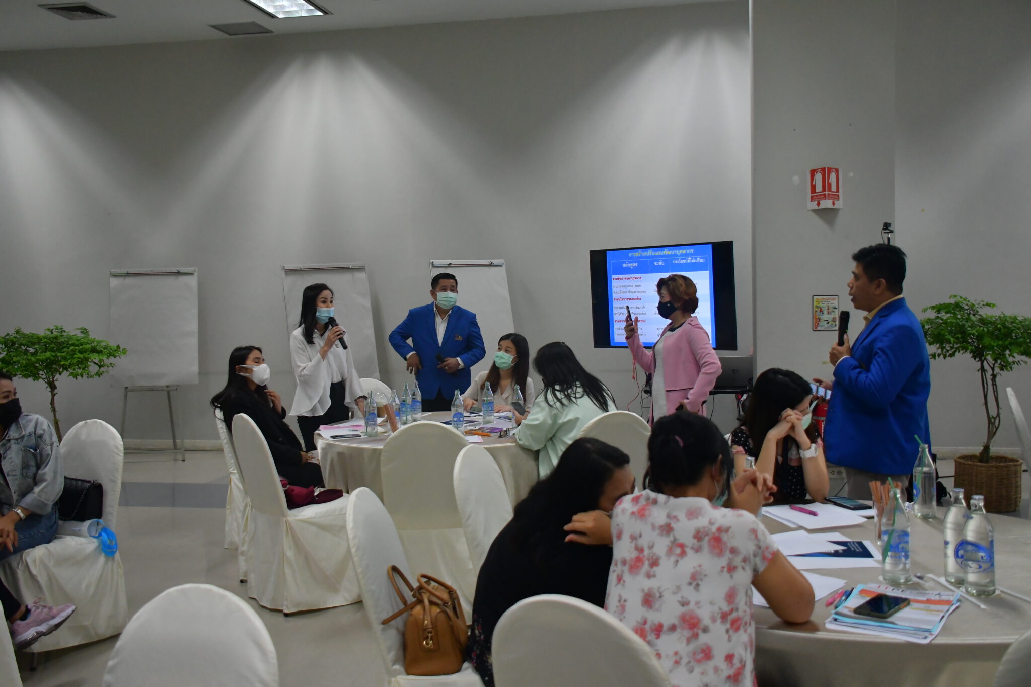 ภาพบรรยากาศโครงการการจัดฝึกอบรมเชิงปฎิบัติการ “HR for Next Normal : การปรับตัวของ HR หลัง COVID ...