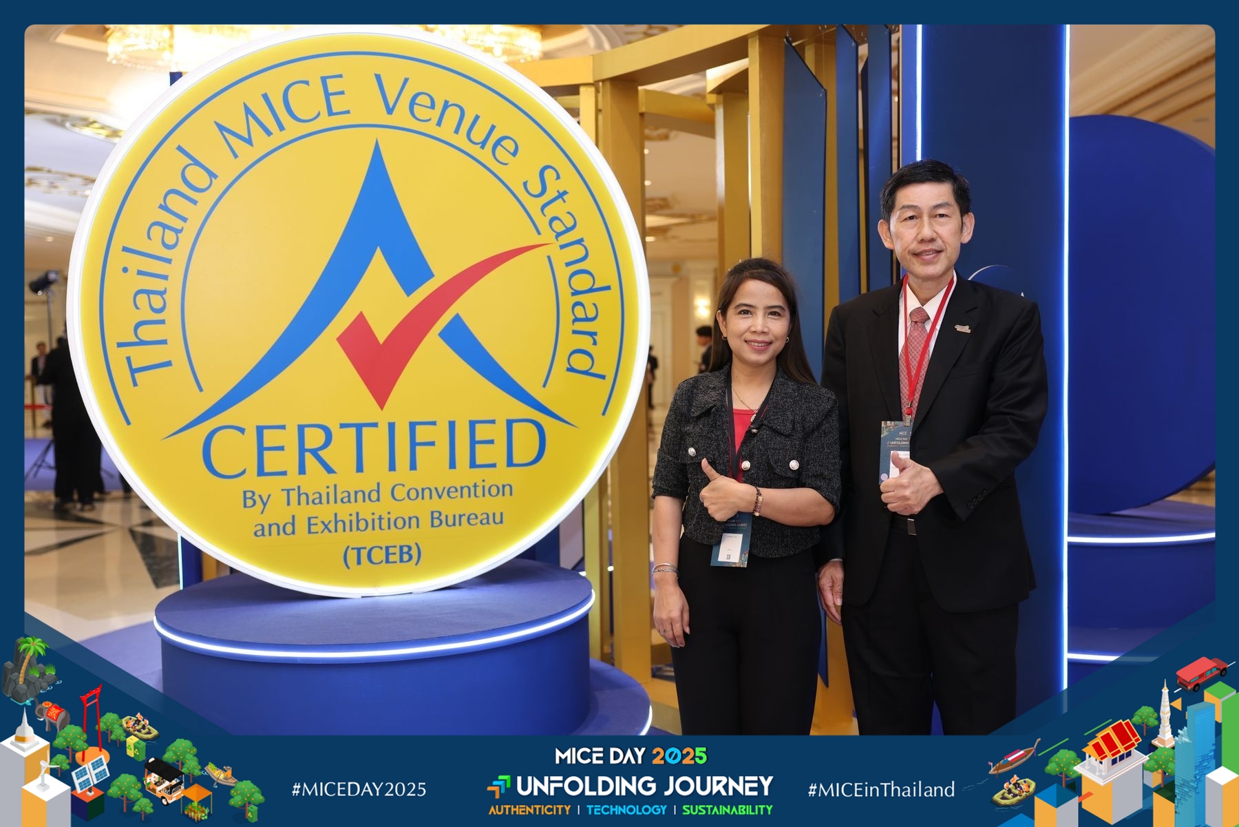 Thailand Science Park Convention Center หรือ ศูนย์ประชุมอุทยานวิทยาศาสตร์ประเทศไทย ได้รับมอบตรา ...